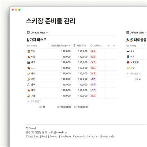 using relation and rollup properties 관계형 데이터 and 롤업