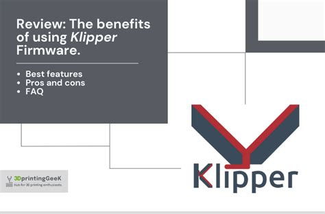 Klipper Firmware For 3d Printers Review In 2023 3dprintinggeek