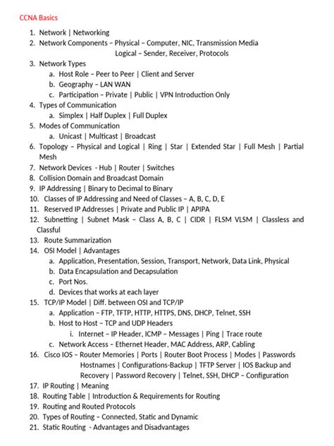 Ccna Basic Syllabus Pdf Ccna Basic Syllabus Pdf