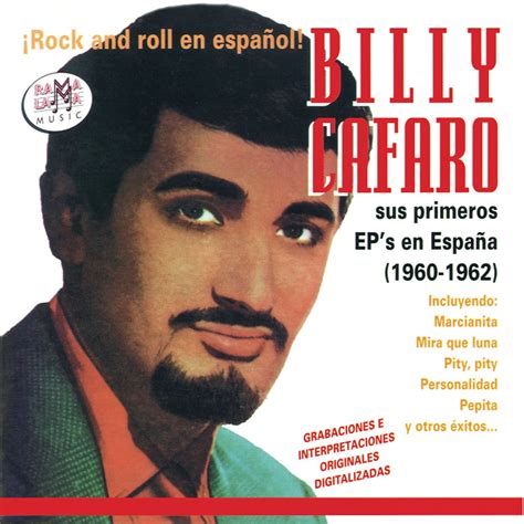 Billy Cafaro Sus Primeros Eps En EspaÑol 1960 1962 Omar Longhi