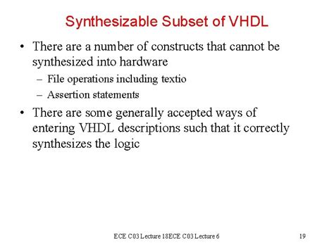 Lecture 18 Vhdl Modeling Of Sequential Machines Prith