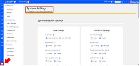 Configure Settings For Twilio Tasks Gravity Cx Knowledge Base