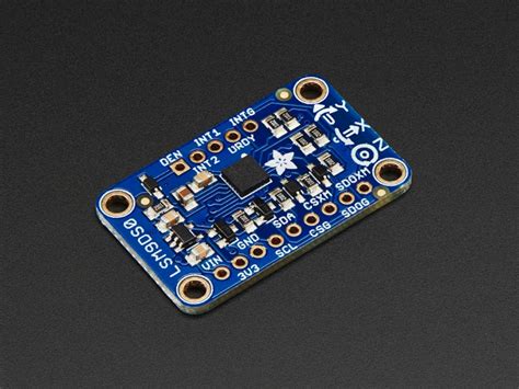 NEW PRODUCTS Adafruit DOF Accel Mag Gyro Temp Breakout Board LSM DS FLORA DOF