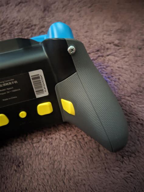 apex 3 with super nice custom trigger stops r controller