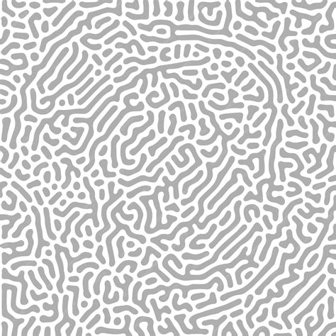 Premium Vector Monochrome Reaction Diffusion Organic Spiral Circular Shapes Abstract Turing