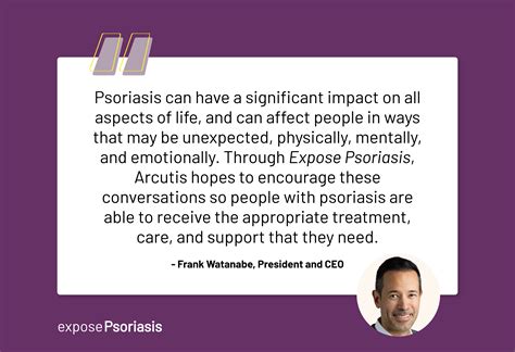 New Campaign From Arcutis Aims To Expose The Impact Of Psoriasis On