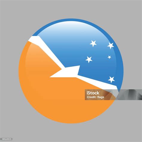 아르헨티나 남극 대륙의 국기 버튼 플래그 아이콘입니다 표준 색상 원 아이콘 플래그입니다 3d 일러스트레이션입니다 컴퓨터 일러스트레이션 디지털 일러스트레이션 벡터 일러스트