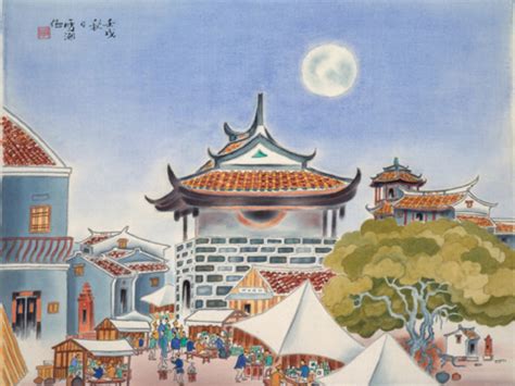 樂山樂水 郭雪湖回顧展 創價藝文