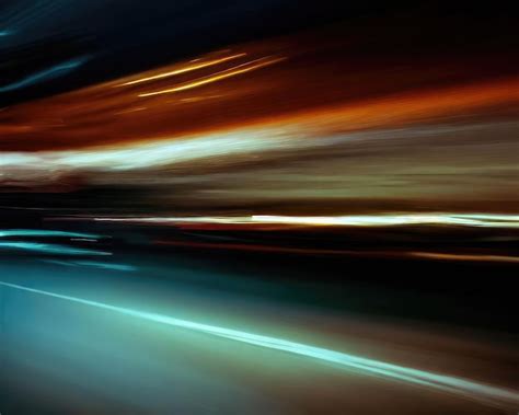 Premium Photo Abstract Image Of Speed Motion On The Road In Dark Background