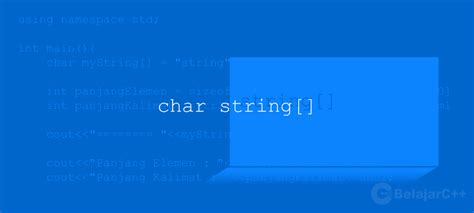 C Style String Belajar C