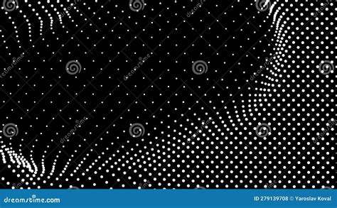 Dome Shaped Protrusion Part Seine By Stretching Mesh For The Illusion