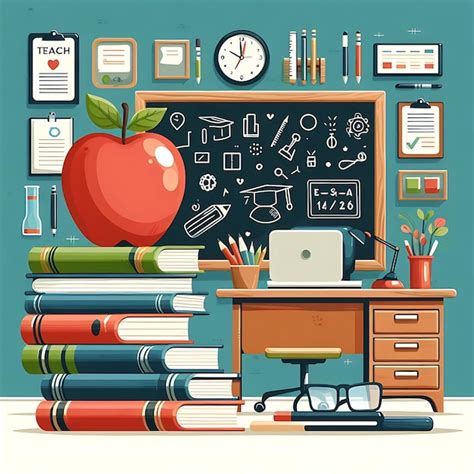 87 000 Teacher Workspace Pictures