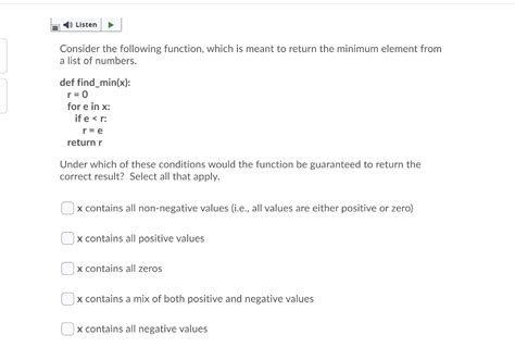 Solved Suppose You Have A Function That Begins Like This Chegg Com