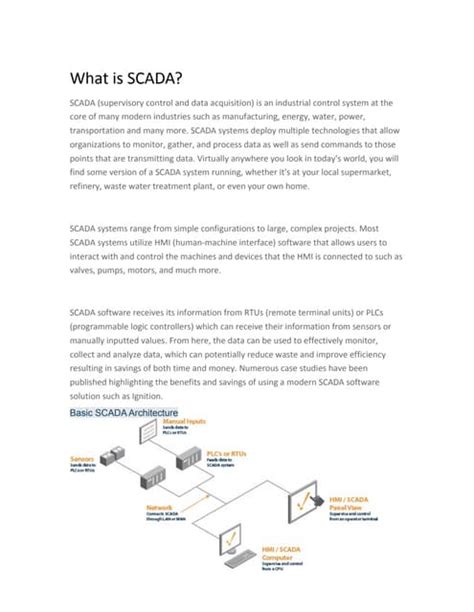 Scada Presentationpptx Computing Technology And Computing