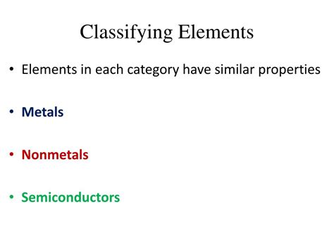 Ppt The Periodic Table Powerpoint Presentation Free Download Id