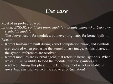 Introduction To Linux Kernel Modules Pdf Operating Systems