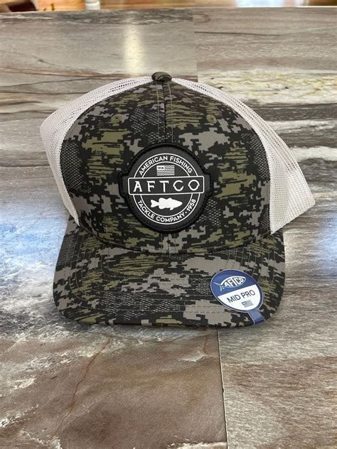 Bass Patch Trucker Hat Green Camo The T Barn Boutique Llc
