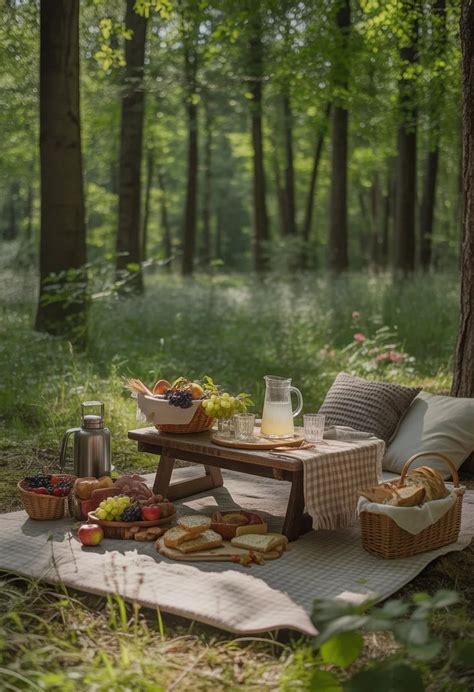 Forest Picnic Setup Inspiration Effortless Ideas For Unforgettable