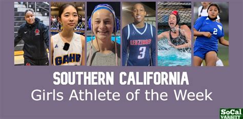 Southern California Girls Athletes Of The Week Feb 22 Orange County