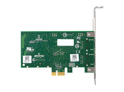 Broadcom NetXtreme BCM5720 2P Dual Port Ethernet Server Adapter PCI Exrpess 2 1 X 1 Newegg Com