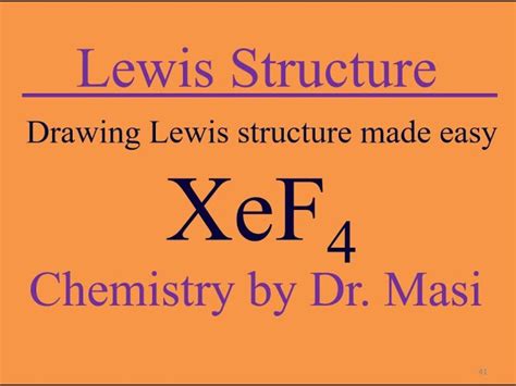 Xef4 Lewis Structure How To Draw The Lewis Structure For Xef4 Youtube