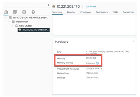 Vsphere Memory Tiering Tech Preview In Vsphere 8 0u3 Vmware Cloud Foundation Vcf Blog
