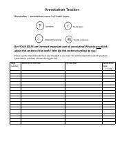 Mastering Annotation Your Key Role In Analyzing Text Course Hero