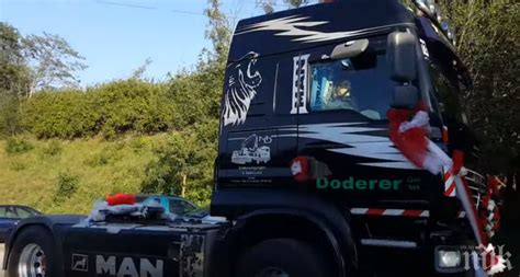 Младоженец пристигна с ТИР да вземе булката си Информационна агенция ПИК