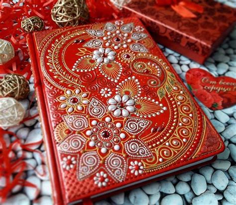 ТОЧЕЧНАЯ РОСПИСЬ Ирина Сущенко Pe Instagram „Чёт красненького захотелось 😉Ежедневник 8 Марта