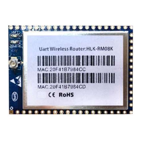 HI LINK HLK RM08K USER MANUAL Pdf Download ManualsLib