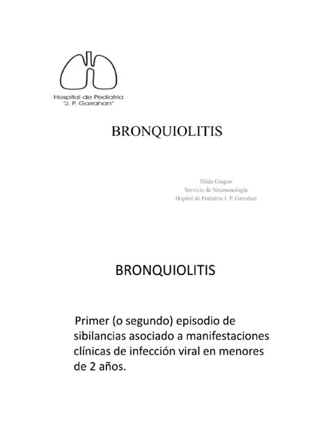 Bronquiolitis Pdf