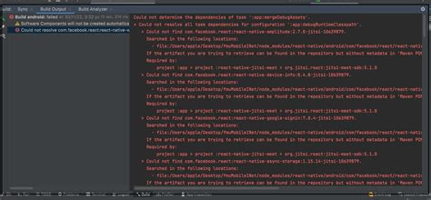 Android Implementation Runtime Error · Issue 413 · Skrafftreact Native Jitsi Meet · Github