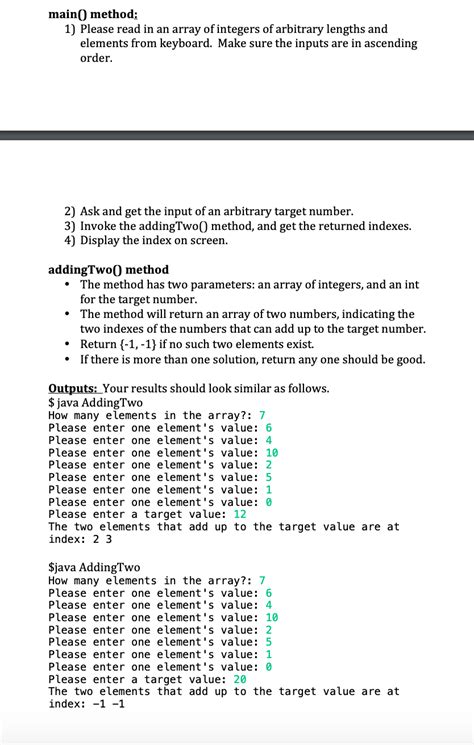 Solved Description Please Write A Java Program To First