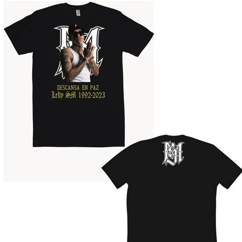 Lefty Sm Rip Tee New S 5xl Fast Shipping Descansa En Paz Lefty Sm Tech T Shirts Mens Tee