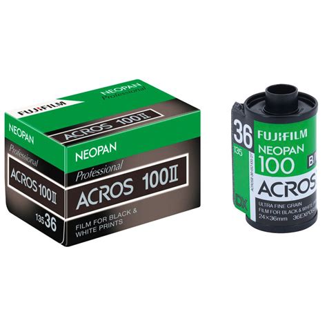 Fujifilm Neopan Acros 100 Ii 135 36 Reel Green Techinn