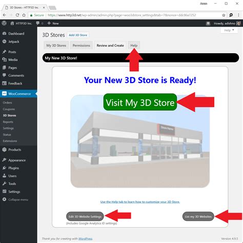Woocommerce 3d Store Plugin Installation Walk The Web