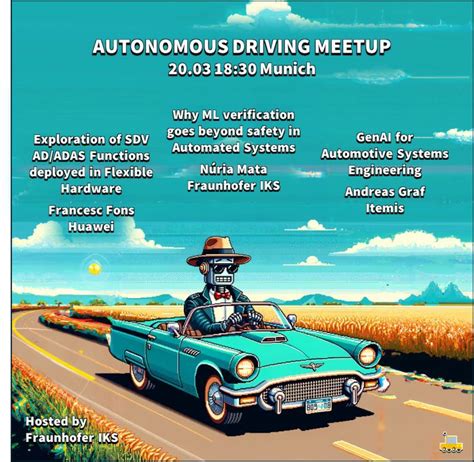 Florian Netter On Linkedin Autonomousdriving Meetup Computervision Artificialintelliegence