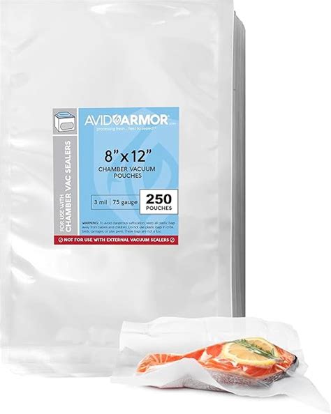 Avid Armor Chamber Vacuum Sealer Bags Heavy Duty Bpa Free Pre Cut