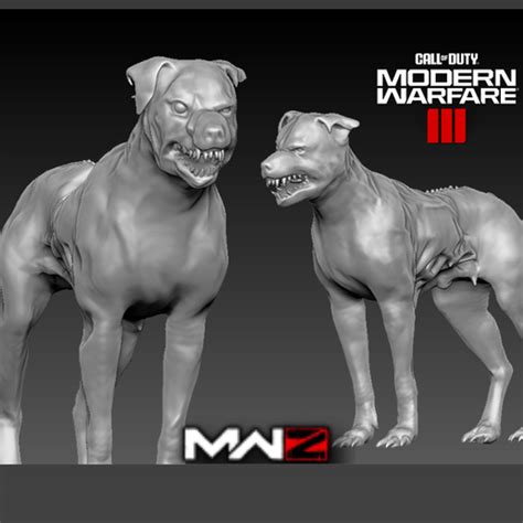 🤙 Hellhound Call Of Duty Zombies Mwz・ Obj File For 3d Printing・cults