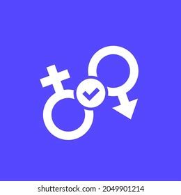 Sex Icon Gender Symbols Vector Stock Vector Royalty Free Shutterstock