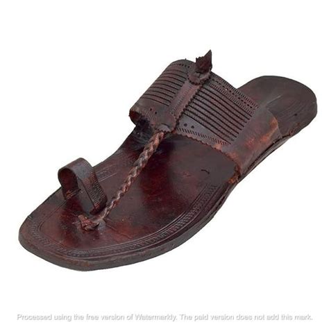Mens Kolhapuri Sandals Genuine Leather T Strap Jesus Sandals Handmade
