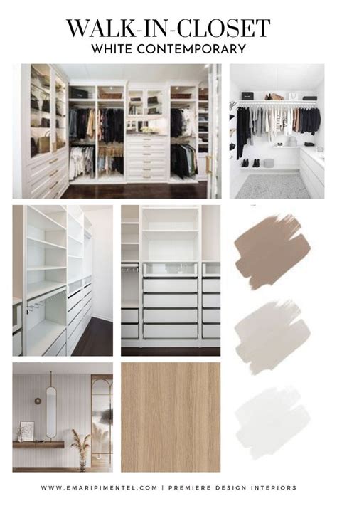 Walk In Closet Contemporary Walk In Closet Japandi Furniture Mood