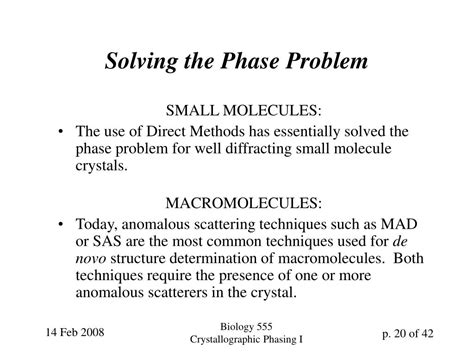 PPT Overview Of The Phase Problem PowerPoint Presentation Free Download ID 252907