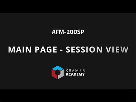 AFM DSP Port Audio Matrix With DSP And Interchangeable Inputs Outputs