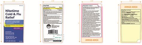 Dailymed Meijer Nitetime Cold And Flu Relief Acetaminophen