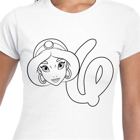 Princess Jasmine 6th Birthday Digital Cut Files Cricut Silhouette Cameo