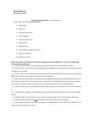 Logical Fallacies ExerciseIn Docx Myesha Wilkerson November 3 2020 Logical Fallacies Exercise