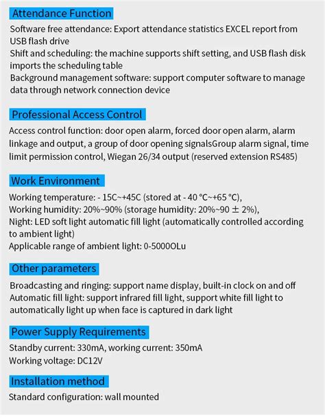 4 3inch Liveness Detection Face Recognition Gate Access Control Dynamic Facial Detection Time