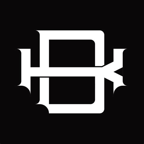 Kd Logo Monogram With Vintage Overlapping Linked Style Design Template 16569080 Vector Art At