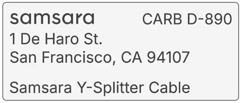 Required Carb Labeling For Vehicle Gateway Vg Installations On